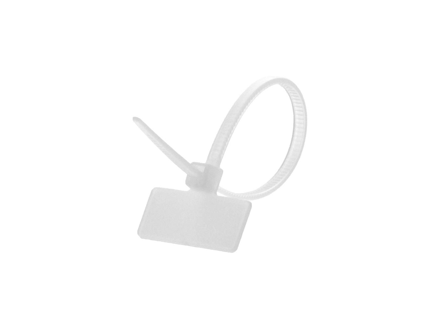 Lanview LVT551140 Parallel Entry Cable Tie – Plastic White 152.4mm 100 ...