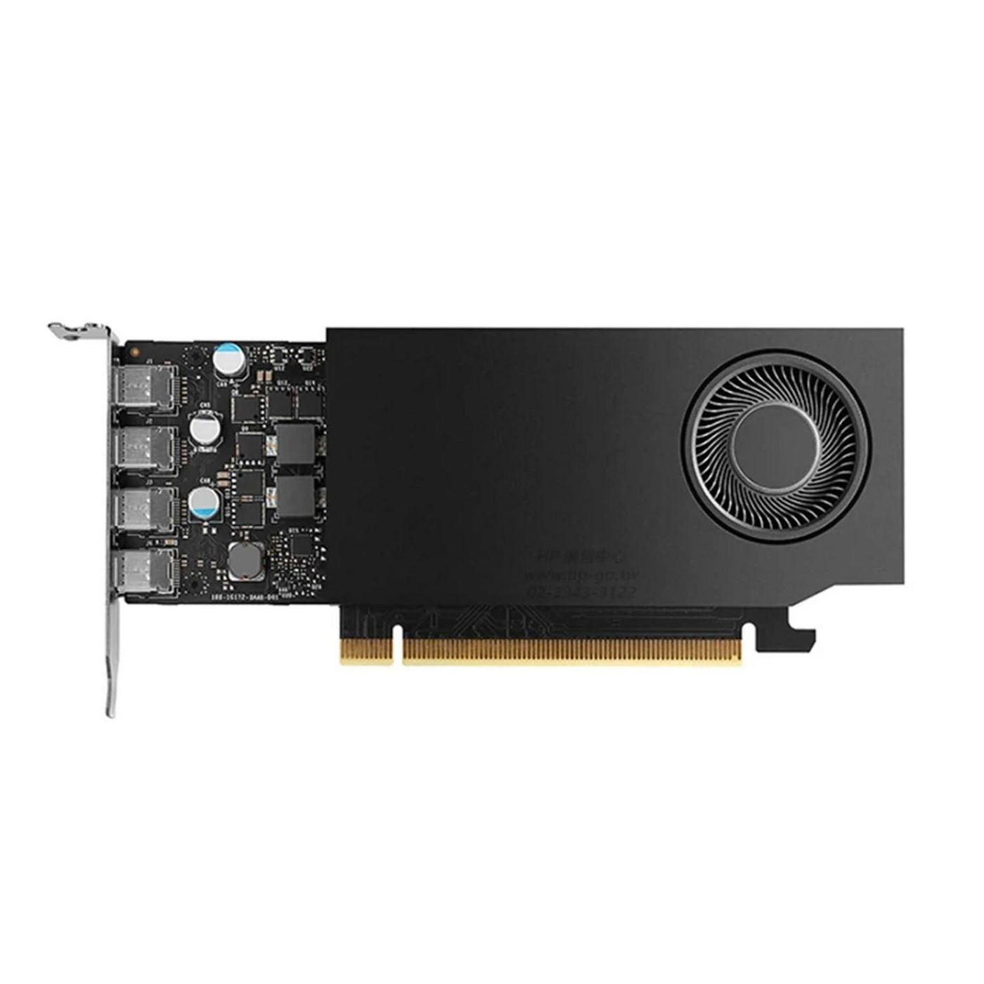 HP AV8J3AA NVIDIA RTX A400 4GB GDDR6 Mini Bracket 4mDP Graphics Card ...