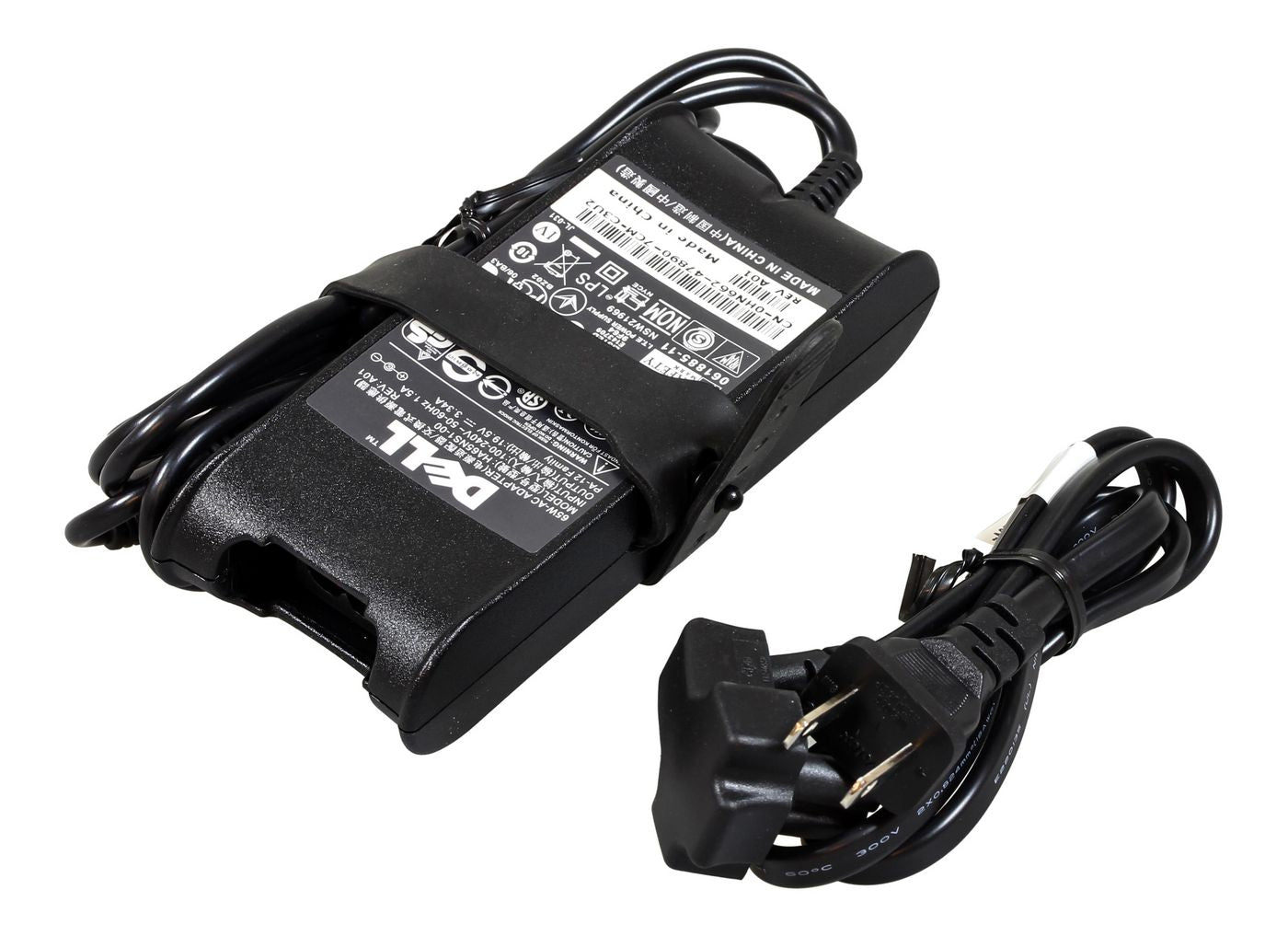 DELL G4X7T YD637 65W Power Adapter – 19.5V AC-to-DC Indoor Charger, 3 ...